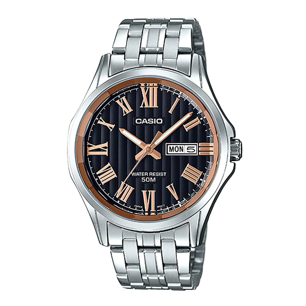 Relógio Casio - MTP-E131DY-1AVDF | Roma Shopping - Seu Destino Para ...