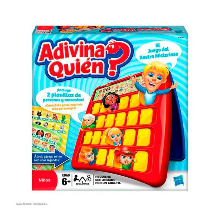 Adivinha Quem? Hasbro Jogo 05801 Guess Who - 058010671 - Roma Shopping ...