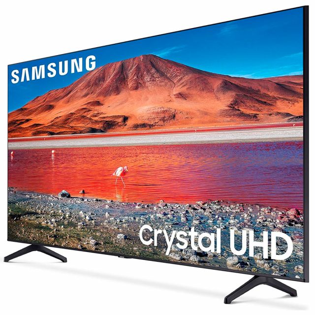 Smart TV LED Samsung TU7000 55" Crystal 4K UHD Bluetooth/USB/Wi-Fi ...