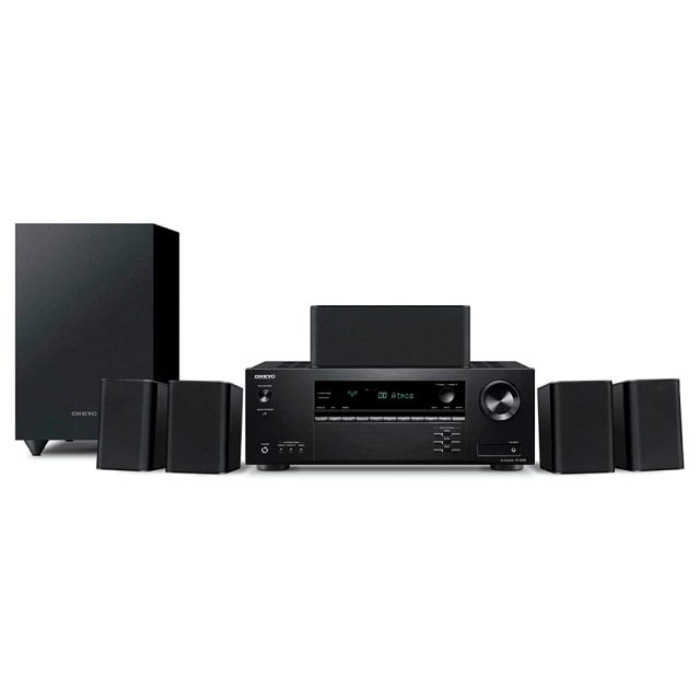 Home Theater Onkyo 5.1 HTS3910MBDC HTIB Bluetooth - USB 445W 120V 60Hz ...