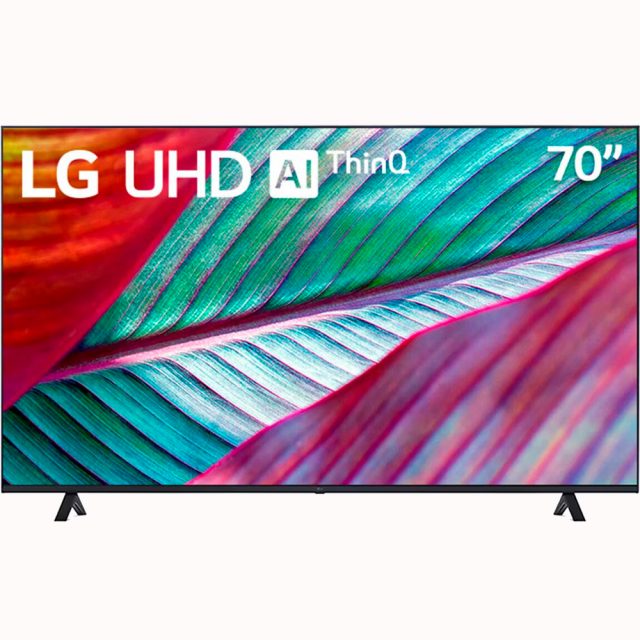 Smart TV LED LG UR8750 (2023) 70" 4K Ultra HD Bluetooth/USB/Wi-Fi ...