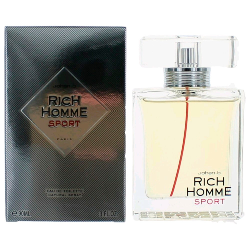 Perfume Johan.B Rich Homme Sport Eau de Toilette Masculino 90ML - Roma ...