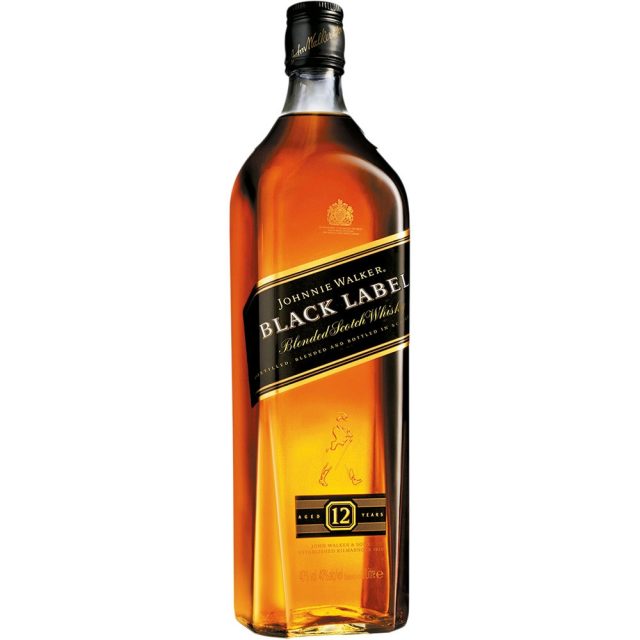 Whisky Johnnie Walker Black Label 1LT - 5000267023625 - Roma Shopping ...