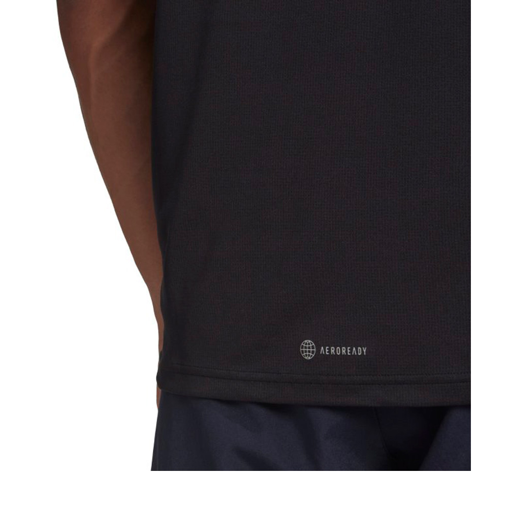Camiseta Adidas Masculino Run It Tee L Preto - HB7470 | Roma Shopping ...
