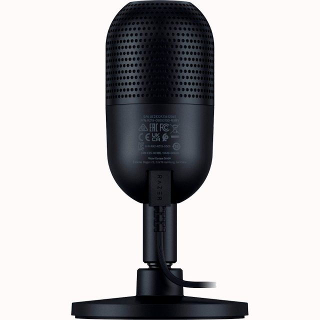 Microfone para Stream Razer Seiren V3 Mini Supercardióide USB - Preto ...