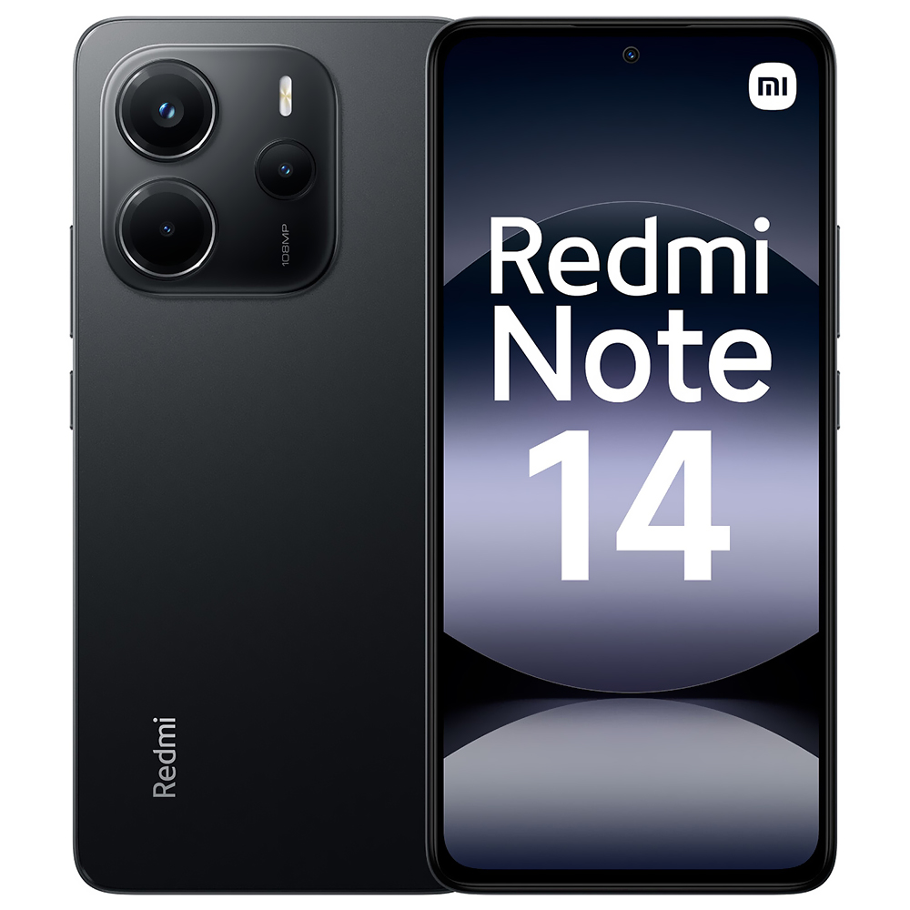 Smartphone Xiaomi Redmi Note 14 Dual SIM 8GB+256GB 6.67″ OS 14 – Midnight Black EU 61678 - Roma ...