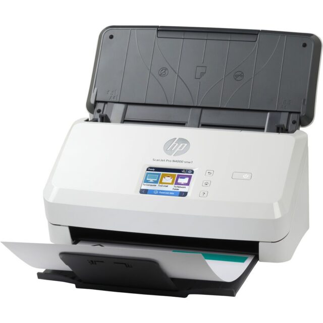 Scanner HP ScanJet Pro N4000 snw1 USB/Rede/Wi-Fi - Roma Shopping - Seu ...