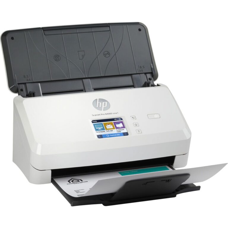 Scanner HP ScanJet Pro N4000 snw1 USB/Rede/Wi-Fi - Roma Shopping - Seu ...